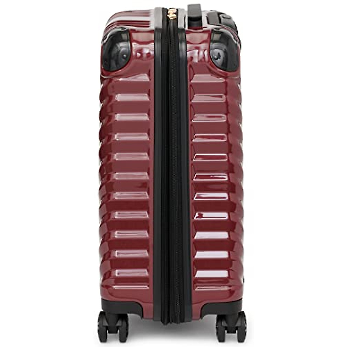 Karl Lagerfeld Paris Women's Carryon Spinner Wheels Hardside, Burgundy, One Size