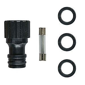 Amarine Made Electric Washer Pump Kit,12V Portable High Pressure Water Pump with 23.6" PVC Pressure Hose and Independent Power Switch,Wash Device for Auto RV Marine,Home,Garden,Vehicles (80W,130PSI)