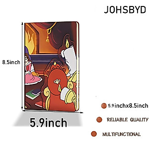 JOHSBYD Beauty and The Beast Leather Notebook Always Remember You’re Braver Than You Believe Leather Notebook TV Movie Gifts Inspirational Gifts for Son Daughter (1)