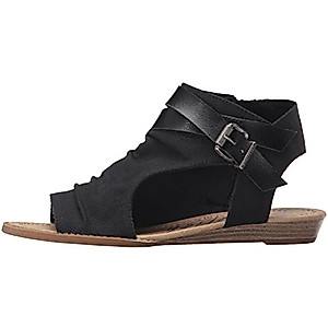 Blowfish Malibu Women's Balla Core Sandal,Black,7.5