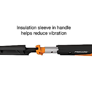 Fiskars IsoCore 22 oz Milled-Face Framing Claw Hammer, with Shock Reduction, 16 in