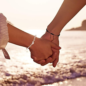 Best Friend Bracelets for 2 matching Bracelets, Bff Bracelets for 2 Yin Yang Friendship Bracelets for men women Gold