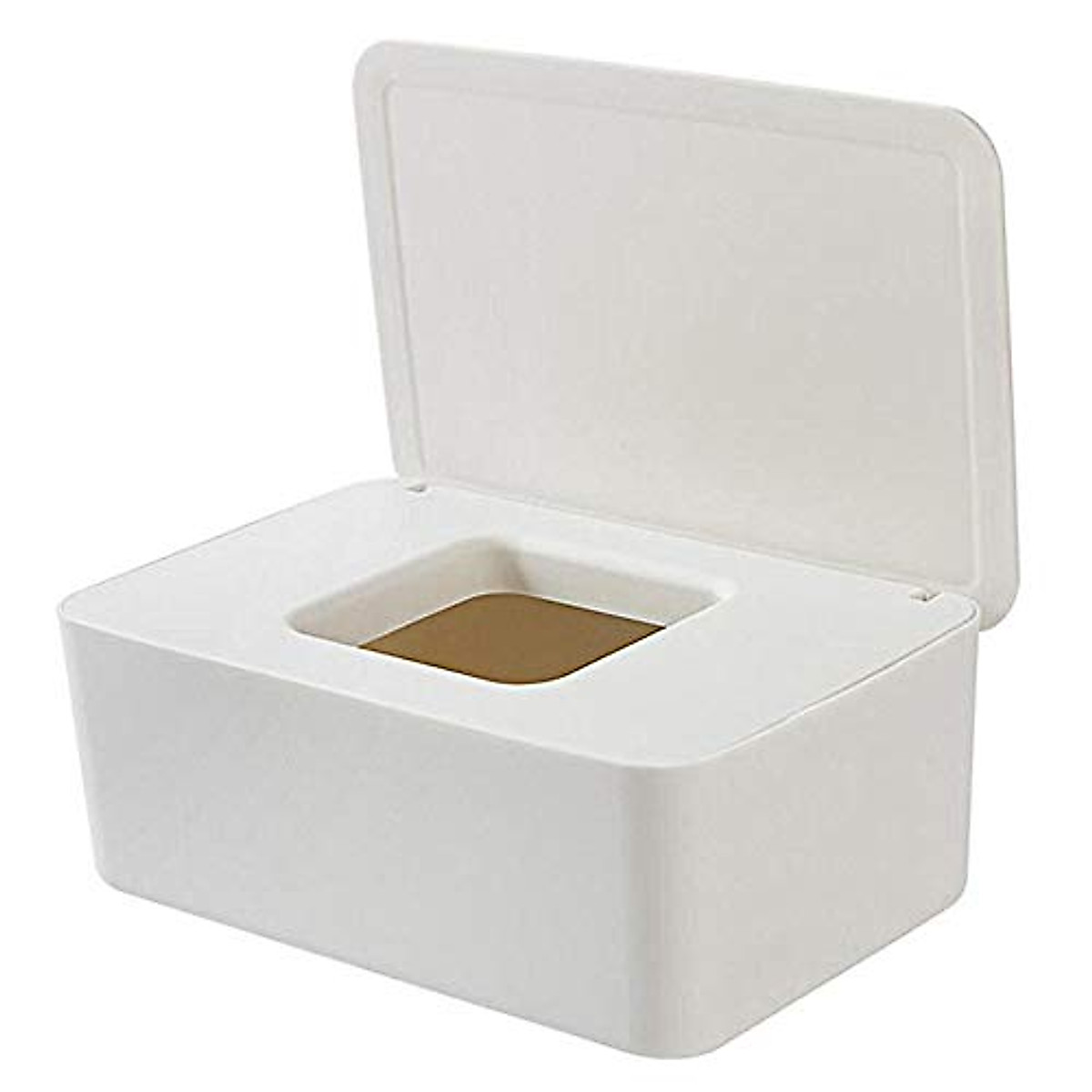 GQZ Wet Wipes Dispenser Holder Dust Proof Tissue Storage Box Case with Sealed Lid for Home Office Desk Keeps Wipes Fresh,Wipe Container