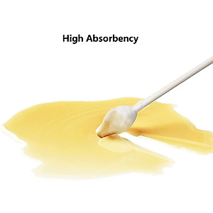 2 Packs Safety Cotton Swabs with Large Tip, Baby Cotton Buds 216pcs