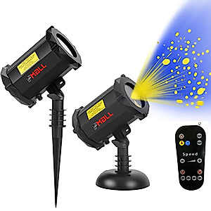 LedMall Moving Vivid Laser Firefly Star Lights with Aurora Effects Garden Decorative and Christmas Lights