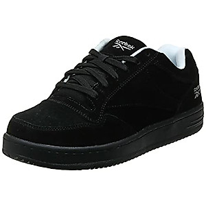 Reebok mens Soyay Safety Toe Skateboard Work Industrial Construction Shoe, Black, 12 US