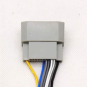 Car Radio Wiring Harness Compatible with Select 2007-2011 Chrysler/Dodge/Jeep Vehicles Aftermarket Install Stereo Receiver