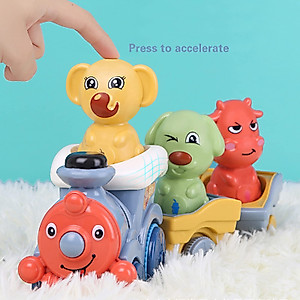 Musical Train Track Set Toys for Toddler 3yrs Old Electric Animal Train Toy Birthday Gift for 3 4 5 6 7 Year Old Boys Toy for Boy Girl Kid Infant Gift