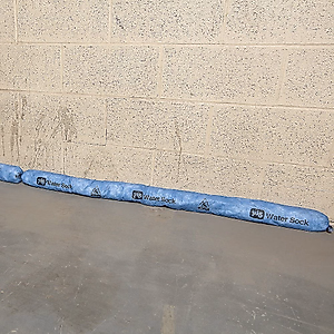 PIG Home Solutions Super Absorbent Sock for Water - 6 Pack - 3" x 48" - Absorbs Up to 1.75 Gallons per Sock - PM50635