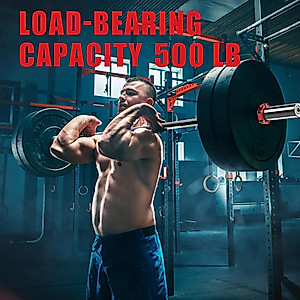 Olympic Barbell Weight Bar for Weightlifting, Bench Press Bar 7ft/6ft/5ft for Strength Training, Rated 700lbs/500lbs/400lbs Weight Capacity