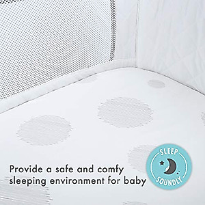 Papablic Waterproof Bassinet Fitted Sheet, 100% Jersey Knit Cotton, Compatible with Papablic & Mika Micky Bedside Sleeper