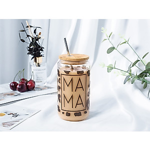 Gifts for Mom from Daughter, Son - Christmas Gifts for Mom - Mom Birthday Gifts, Best Birthday Gifts for Mom - Mother Gifts, Mama Gifts, New Mom Gifts, Gifts for Mom - 16 oz Mom Beer Can Glass