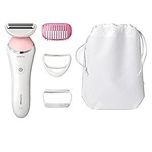Philips SatinShave Advanced Women’s Electric Shaver, Cordless Hair Removal, BRL140/50