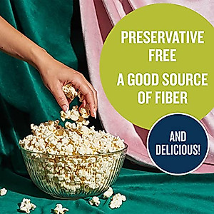 SkinnyPop Sea Salt & Pepper Popcorn, Gluten Free, Non-GMO, Healthy Popcorn Snacks, Halloween Snacks for Kids, Skinny Pop, 4.4oz Grocery Size Bag