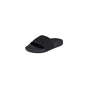 APL: Athletic Propulsion Labs Women's Big Logo TechLoom Slide Sandals, Black, 8 Medium US