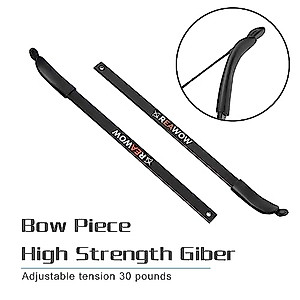 REAWOW Recurve Bows for Adults Archery Bow and Arrows Sets Hunting Takedown Bow 52in Adult Teens Beginner Right Handed Shooting Practice 6 Carbon Arrows …