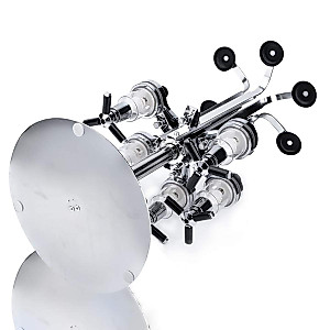 Liphontcta WNGDUA 6-Bottle Rotating Liquor Dispenser Bar Butler Liquor Dispenser Liquor Bottle Holder, Garden sculpture outdoor decoration