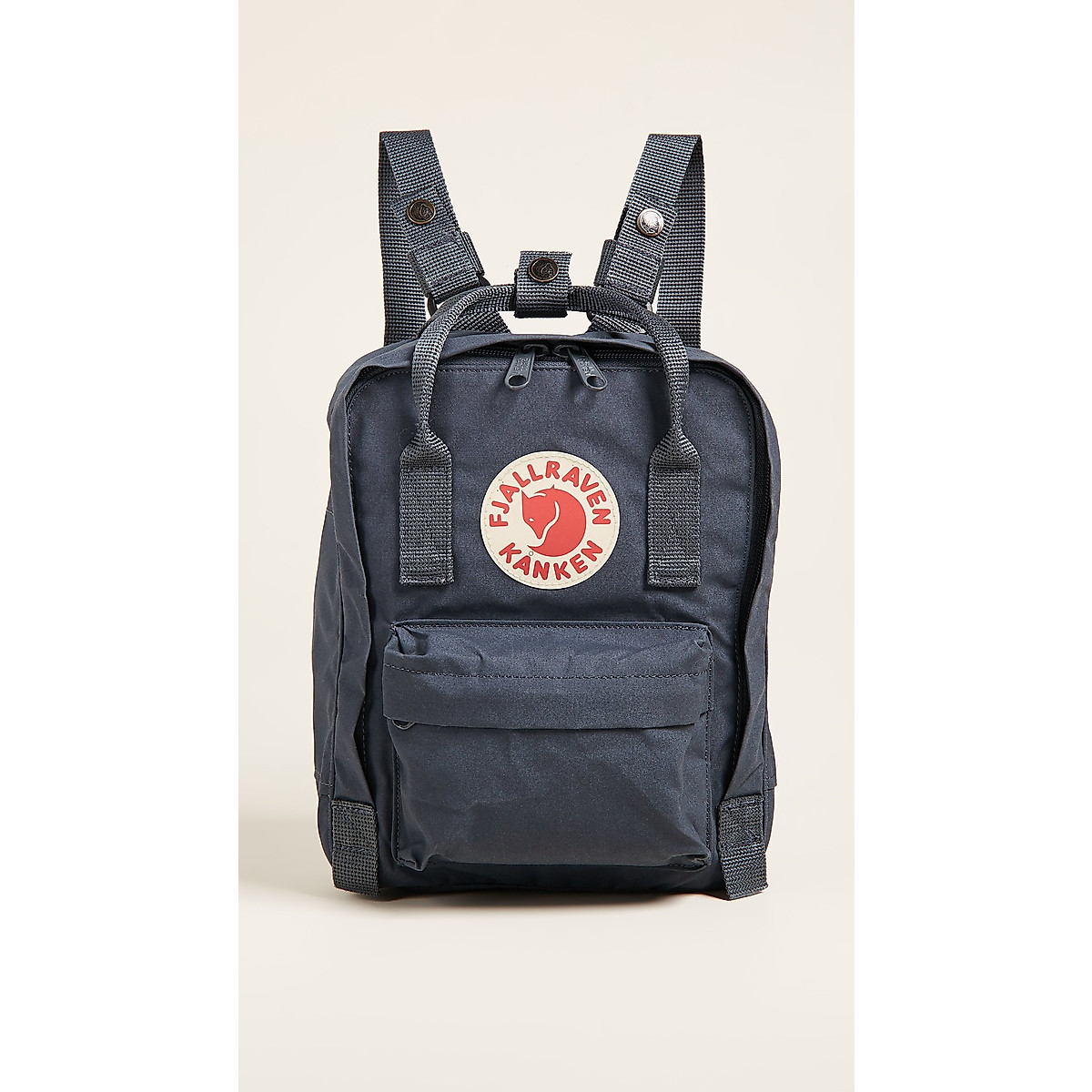 Fjallraven Women's Kanken Mini Backpack, Graphite, Blue, One Size