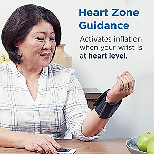 OMRON Gold Blood Pressure Monitor, Portable Wireless Wrist Monitor, Digital Bluetooth Blood Pressure Machine, Stores Up To 200 Readings for Two Users (100 readings each)