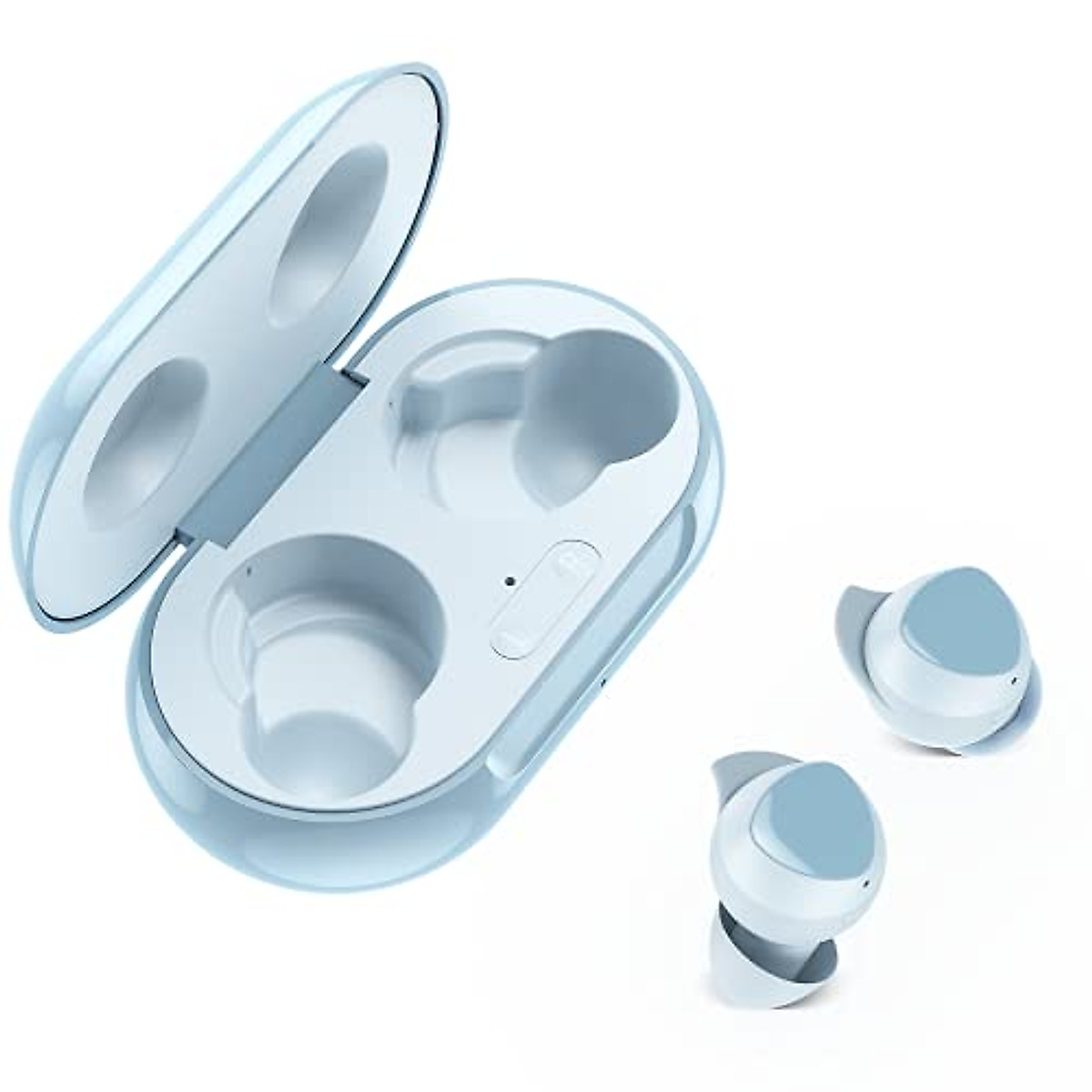 Urbanx Street Buds Plus True Wireless Earbud Headphones for Samsung Galaxy A21s - Wireless Earbuds w/Noise Isolation - Blue (US Version with Warranty)