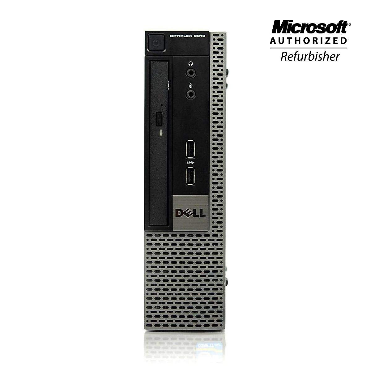 Dell Optiplex 9010 USFF Ultra-Slim High Performance Business Desktop Computer, Intel i5-3470s up to 3.6 GHz, 8GB RAM, 256GB SSD, New Keyboard, Mouse, Wireless WiFi, Windows 10 Home 64 Bit (Renewed)