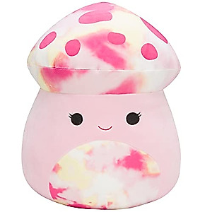 Squishmallows Original 14-Inch Rachel Pink Tie-Dye Mushroom - Large Ultrasoft Official Jazwares Plush