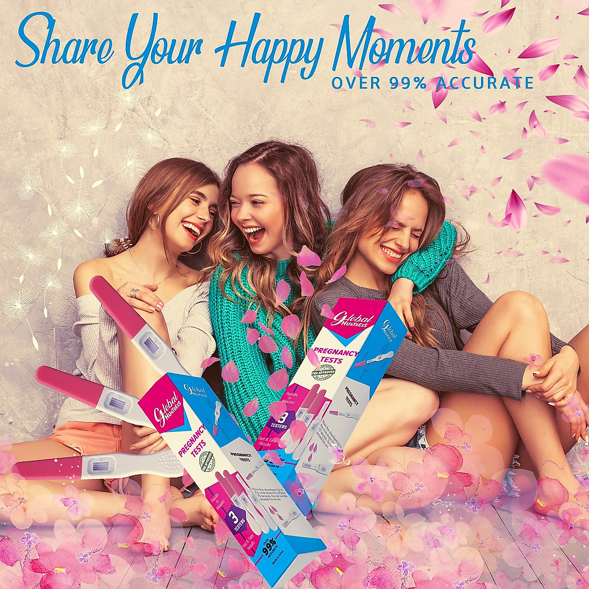 at-Home Early Pregnancy Test Kit | Early Detection 3 Tests Included - Accurate & Easy Response Results