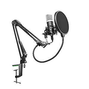 Blue Blackout Spark SL XLR Condenser Microphone with Pop Filter & 20' XLR Cable