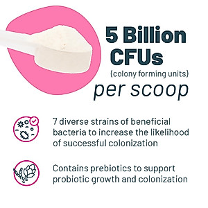 Buddy Biotics Probiotic + Prebiotic for Dogs- Gut Flora Health, Digestive and Immune Health, Diarrhea and Bowel Support – 5 Billion CFU per Scoop