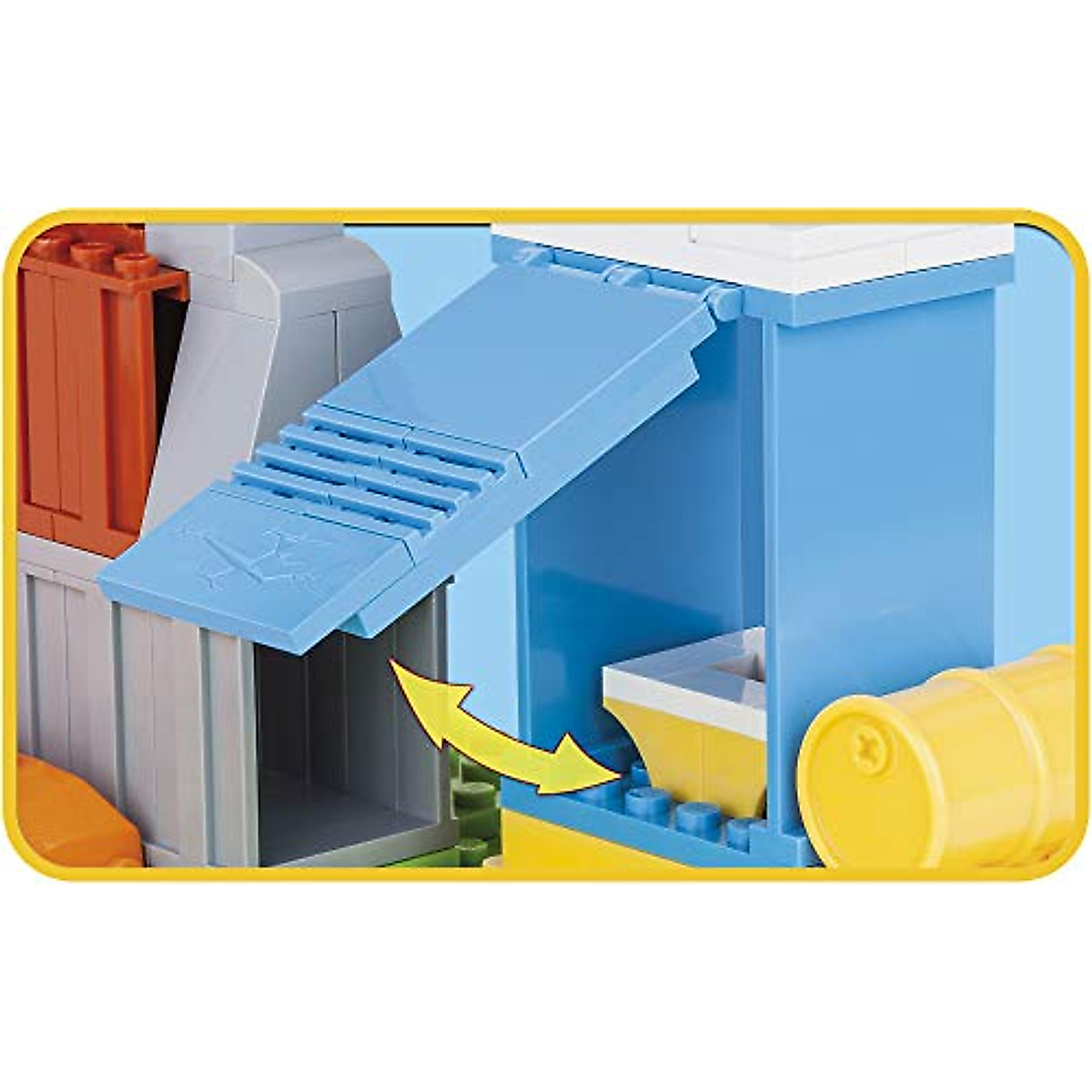 COBI 1674 Action Town - Heavy Machinery (510 Pcs) Toy, red