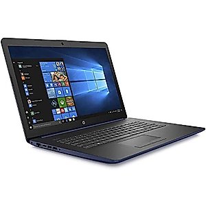 HP 2019 17.3" HD+ Flagship Home & Business Laptop, Intel Quad Core i5-8265U Processor Upto 3.9GHz, 16GB RAM, 512GB SSD, DVD-RW, WiFi, HDMI, GbE LAN, Bluetooth, Windows 10, Black