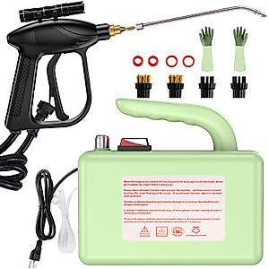 AUXCO Handheld Steam Cleaner for Home - High Pressure for Upholstery, Kitchen, Bathroom, Grout and Tile