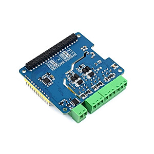 waveshare RS485 CAN HAT for Raspberry Pi, Expand 2-Ch RS485 and 1-Ch CAN, SPI Communication, Industrial Grade Isolation Protections