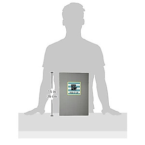 C.R. Gibson Kitchen Gear Vertical Recipe Keeper Flip Stand, Multicolor