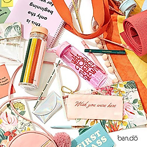 ban.do Women's Wine Water Bottle, Pink/Red, One Size