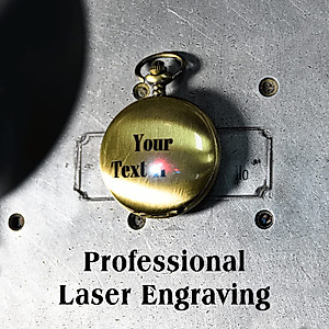 Caramel Sweet Life Watches for Men | Personalized Pocket Watch | Engraved Gifts for Men