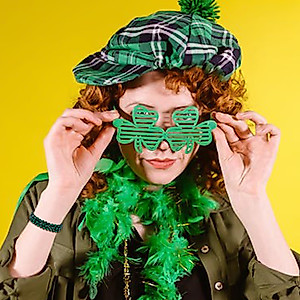 Flyonce Bridal Bracelet for Wedding, Sparkly Crystal Rhinestone Stretch Bracelets for Women Green