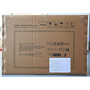 TouchWo 55 inch Interactive Touchscreen Monitor, Smart Board with 4K Display, Win-10 Electronic Whiteboard Touch Screen PC for Office and Classroom, Core i3 RAM 4G & ROM 128G