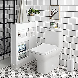 ODOORGAS Acrylic Qtip Holder with Vanity Tray, Bathroom Jars with Lid, Apothecary Jars Bathroom Canisters Containers Q tip Jars for Cotton Swab Ball Round Pad Floss, Q tip Storage Organizer Set