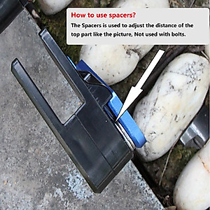 Chain Guide, 30-40T, CYSKY MTB Chain Guide Direct Mount Chainring Guard Perfect for Most Bicycle Road Bike Mountain Bike BMX Fixie (Alloy Aluminum, ISCG 03, Black)