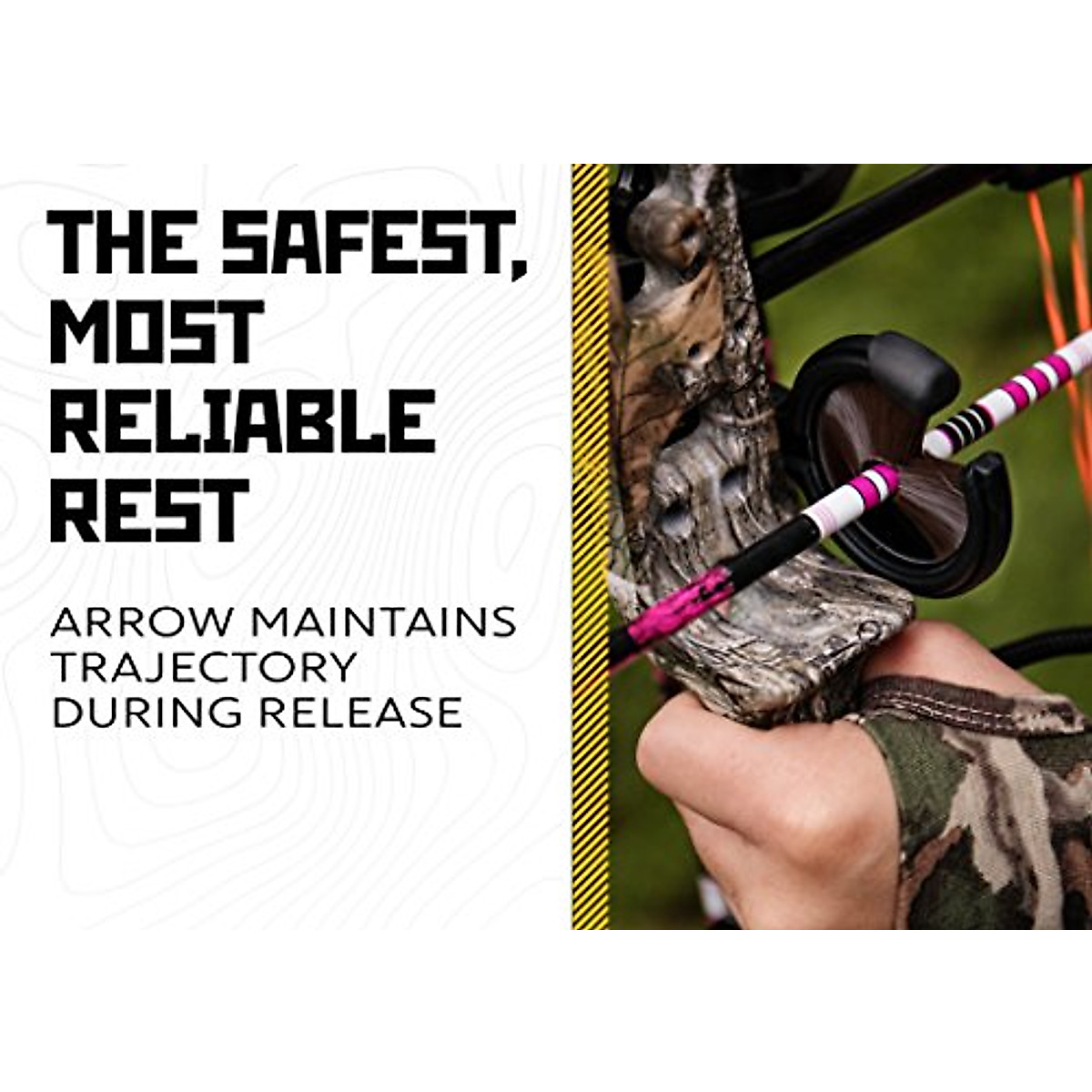 Trophy Ridge Sure Shot Pro Whisker Biscuit Archery Arrow Rest - Lifetime Reliability for Bowhunters, Easy Micro Adjustments, Durable Design, Quiet Loading