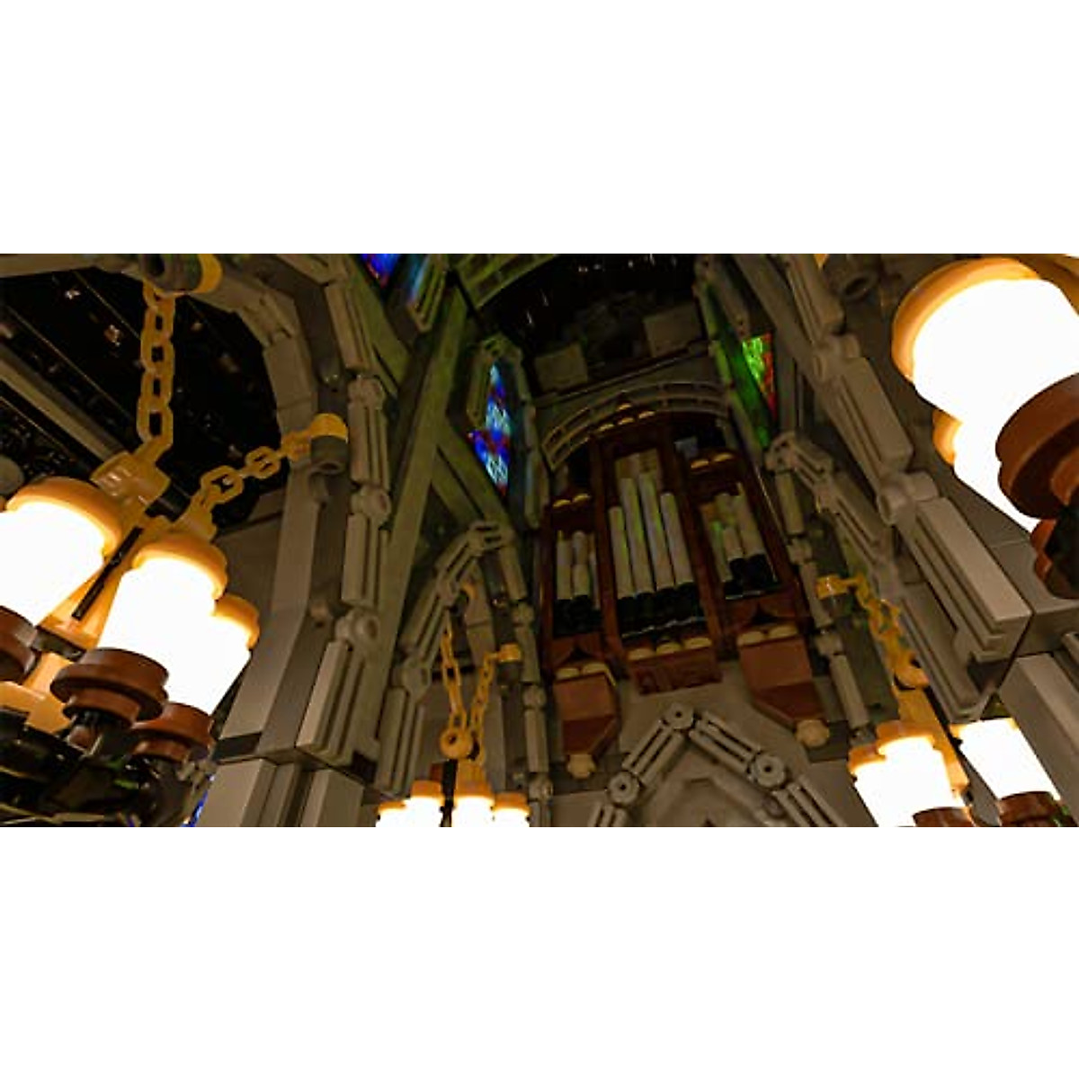 Castle Building Blocks MOC-29962 Cathedral, MOC - Modular Cathedral Building Blocks Set, Building Blocks Set for The Advanced Builder and Adults Compatible with L-e-g-o (21755PCS)