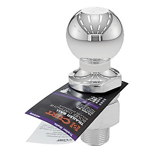 CURT 40006 Chrome Trailer Hitch Ball, 10,000 lbs, 2-5/16-Inch Diameter, 1-1/4 x 2-5/8-Inch Shank