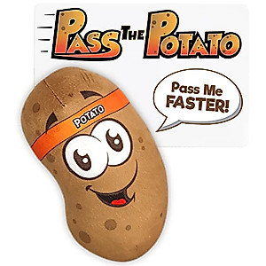 Move2Play, Pass the Potato | Hilariously Wild and Fun Kids Game| Indoor & Outdoor Toy for Kids Ages 4-8, 3, 5, 6, 7+ Year Olds | Preschool & Toddler Birthday Party, Camping, Summer, Travel & Yard Game