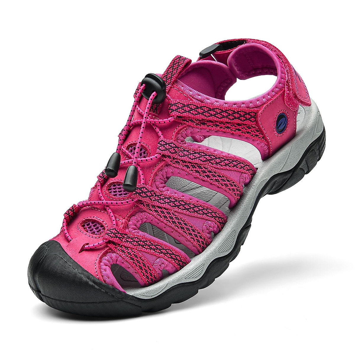 ziitop Women's Sports Sandals Summer Outdoor Adventurous Beach Shoes Lace Adjustable Double Buckle Hiking Sandals