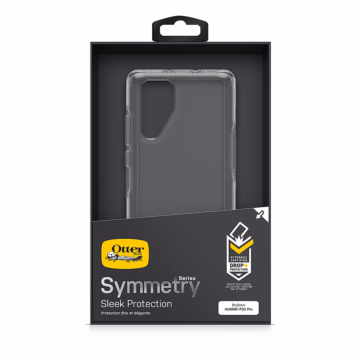 OtterBox for Huawei P30 Pro, Sleek Drop Proof Protective Clear Case, Symmetry Clear Series, Clear