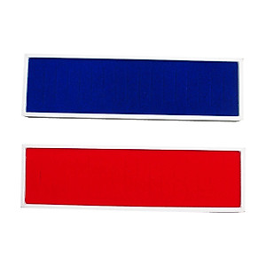 N'icePackaging Red, White, & Blue Bangle Display Combination - Dual Trays w/Colored Foam Companions