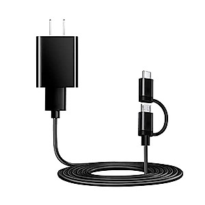 Micro USB C Fast Wall Charger Charging Cable Cord Compatible with for BlueParrott S650-xt S450-XT S350-xt B550-XT B450-XT B350-XT S450-XT B250-XTS C300-XTms C400-XT M300-XT Bluetooth Headset & More