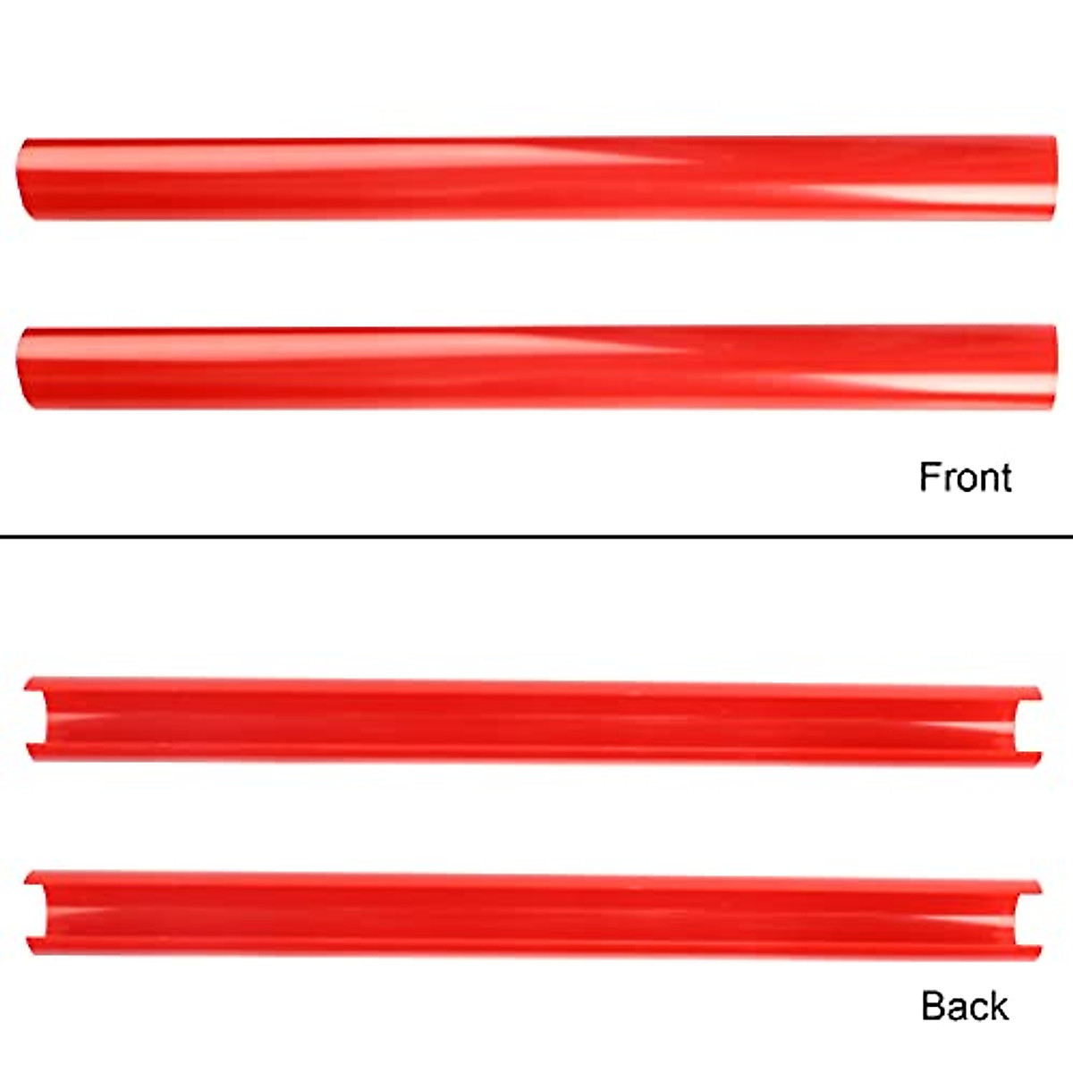 Grille Insert Stripes Replace for BMW F20 F30 F32 2012-2018, 320i 328i 330i 335i 420i 428i 435i Accessories (Red, 3 series)