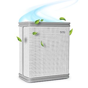 BLACK+DECKER BAPUV250 Air Purifier for Home Large Room with UV Light